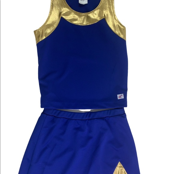 Cheerleading Company | Other | New Adult Cheerleader Uniform Metallic ...